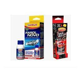 Limpa Farol + Tira Riscos E Manchas Luxcar P/todos Os Carros | Shopee Brasil