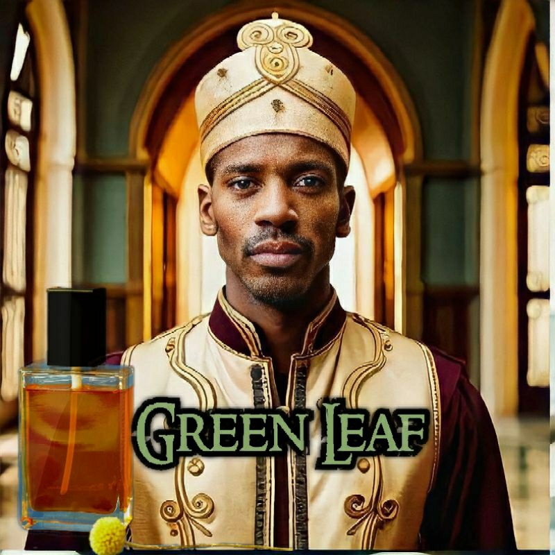 Perfume Masculino GREEN LEAF, cítrico, herbal, especiado e amadeirado ...