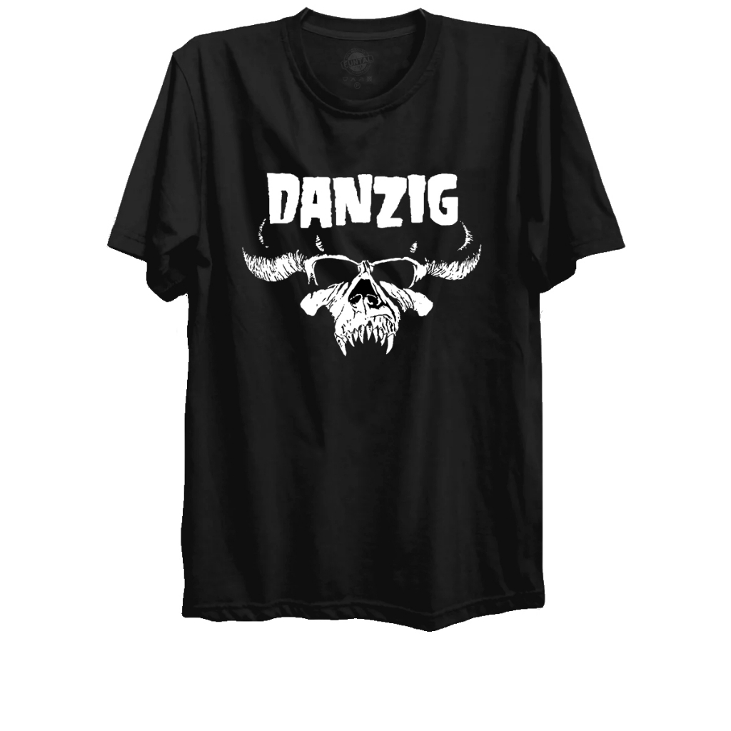 Camiseta Banda Danzig 100% algodão | Shopee Brasil