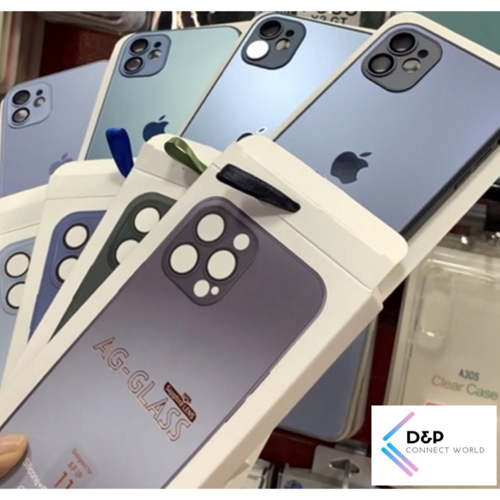 Capinha Case AG-Glass 14 14 PRO e 14 Pro Max Vidro Fosco - Escorrega o ...