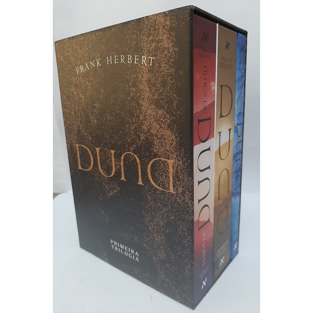 Box Duna + Mapa Arrakis / Livros Capa Dura / Primeira Trilogia / Frank Herbert | Shopee Brasil