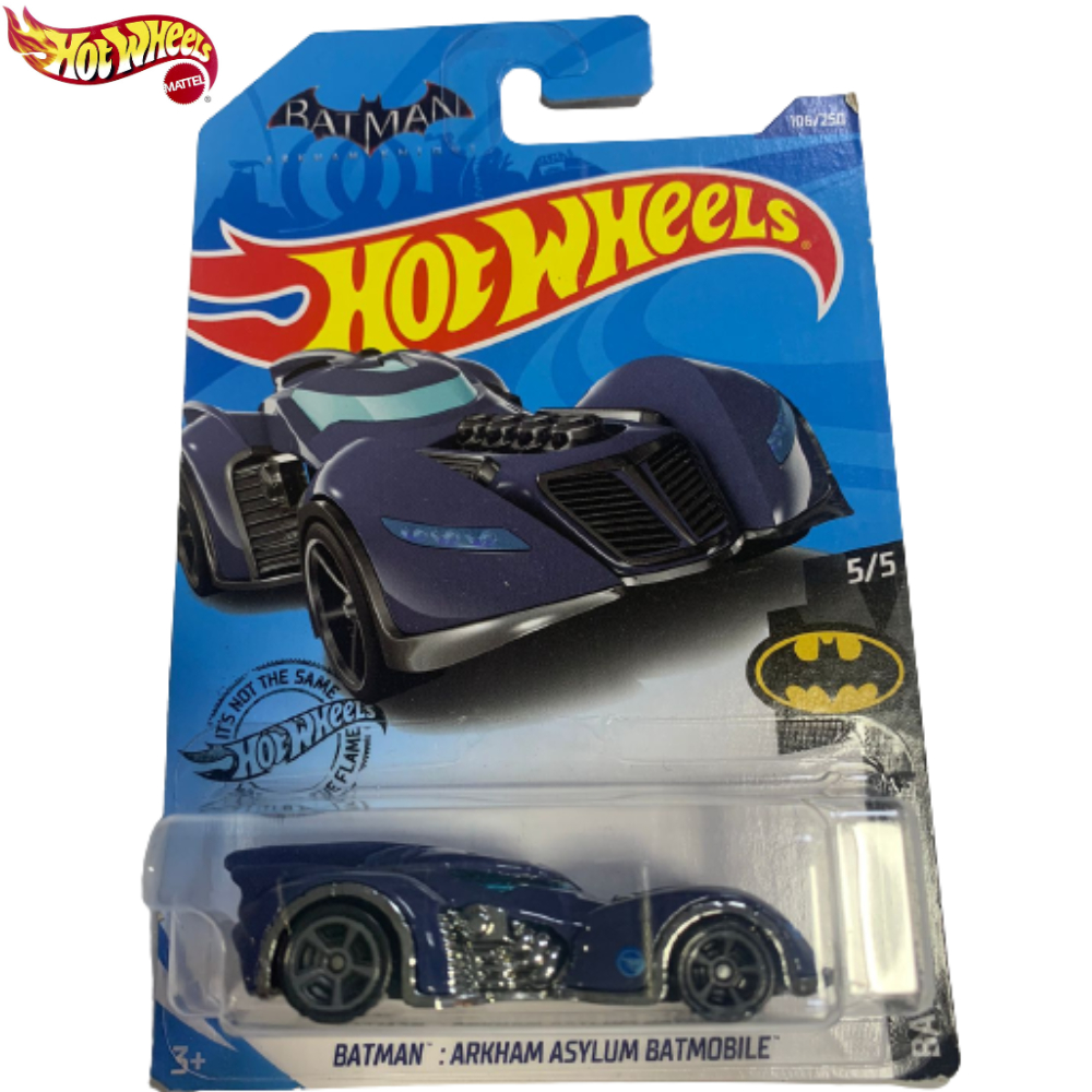 HOT WHEELS BATMAN ARKHAM ASYLUM BATMOBILE **AZUL | Shopee Brasil