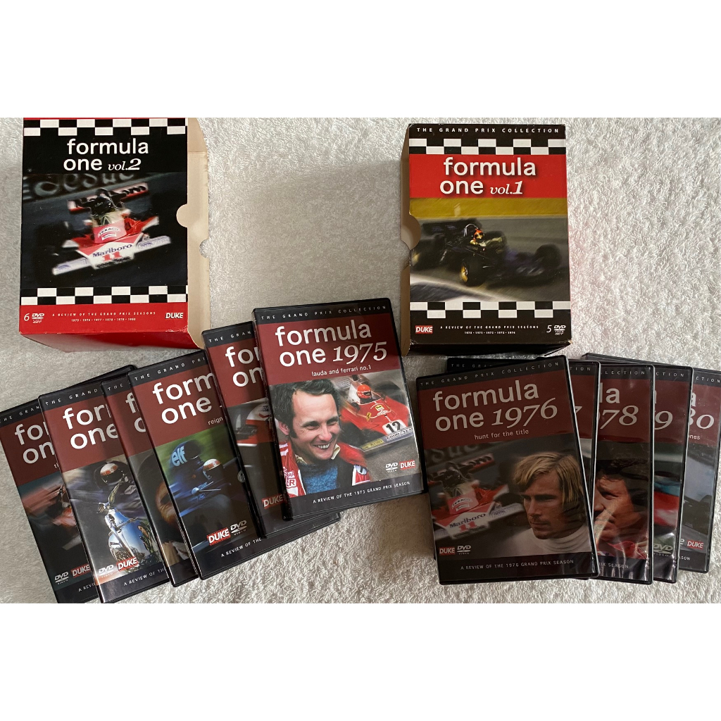 DVD - FÓRMULA 1 (COLEÇÃO COMPLETA - BOX 11 DVDS) | Shopee Brasil