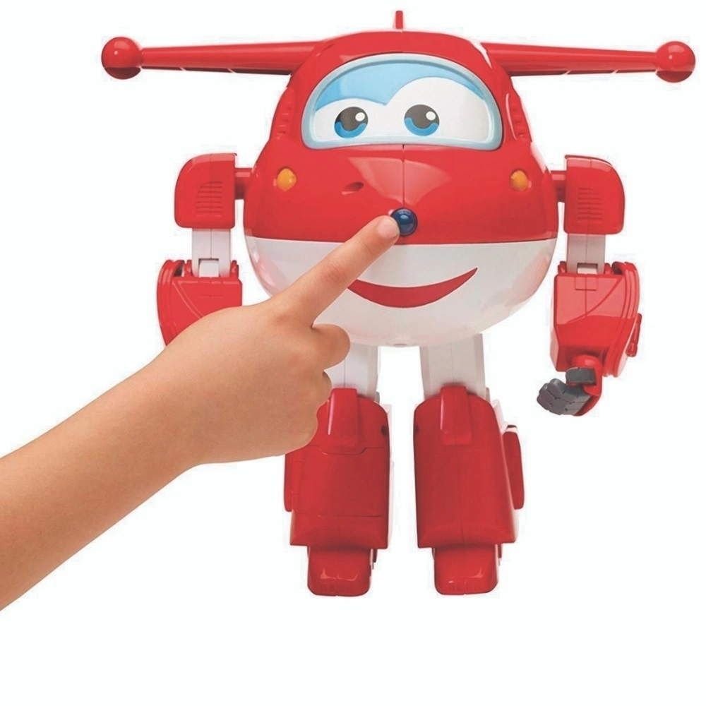 SUPER WINGS CHANGE EM UP - JETT GRANDE 15CM BONECO GRANDE ENVIO JÁ ...