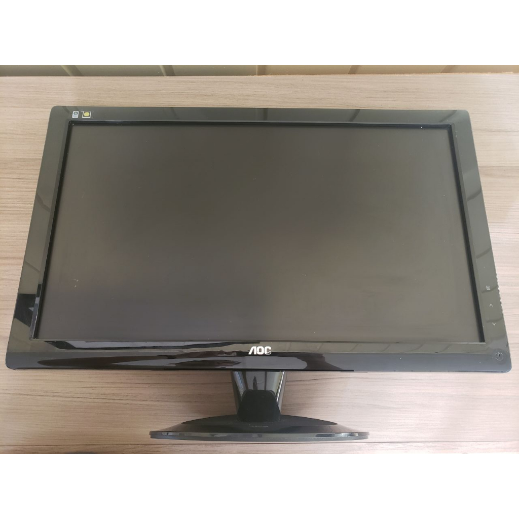 Monitor LCD AOC 2236Vwa 50/60Hz 21" com defeito | Shopee Brasil