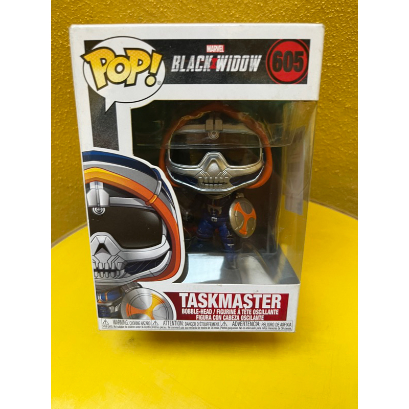 FUNKO POP TASKMASTER 605. MARVEL | Shopee Brasil