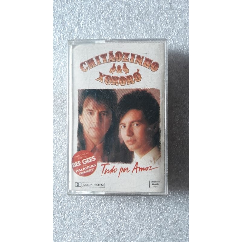 FITA K7 Chitãozinho e Xororó - Tudo por Amor 1993 | Shopee Brasil