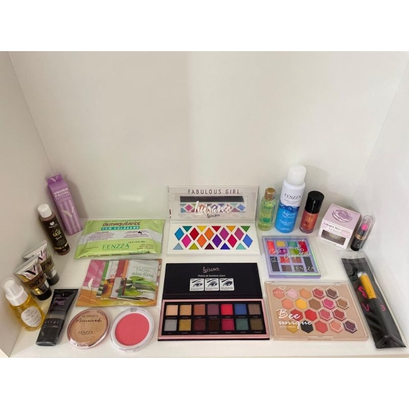 Kit de Maquiagem Completo Mix com 20 Itens | Shopee Brasil