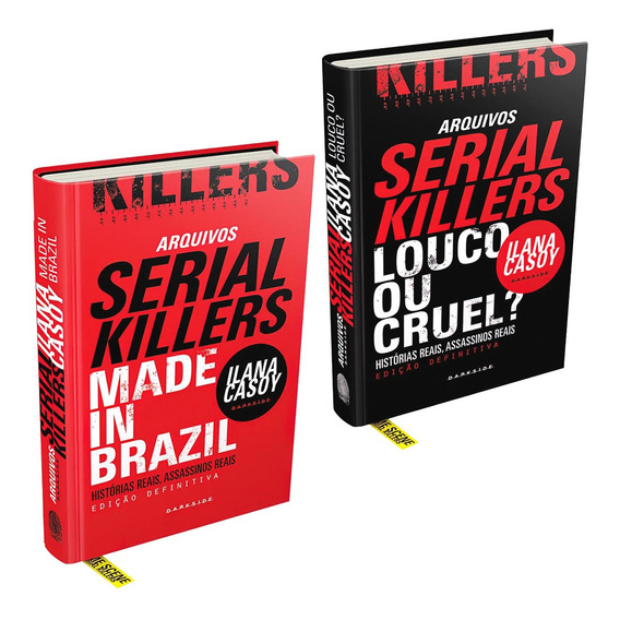 Kit Serial Killers Darkside: Made in Brazil + Louco ou Cruel? | Shopee ...