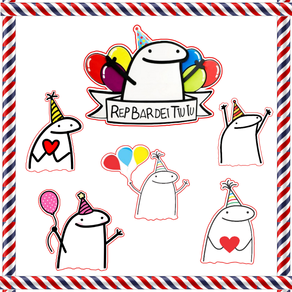 Topo de Bolo Flork / Topper Flork - Pronto para uso - Premium | Shopee ...