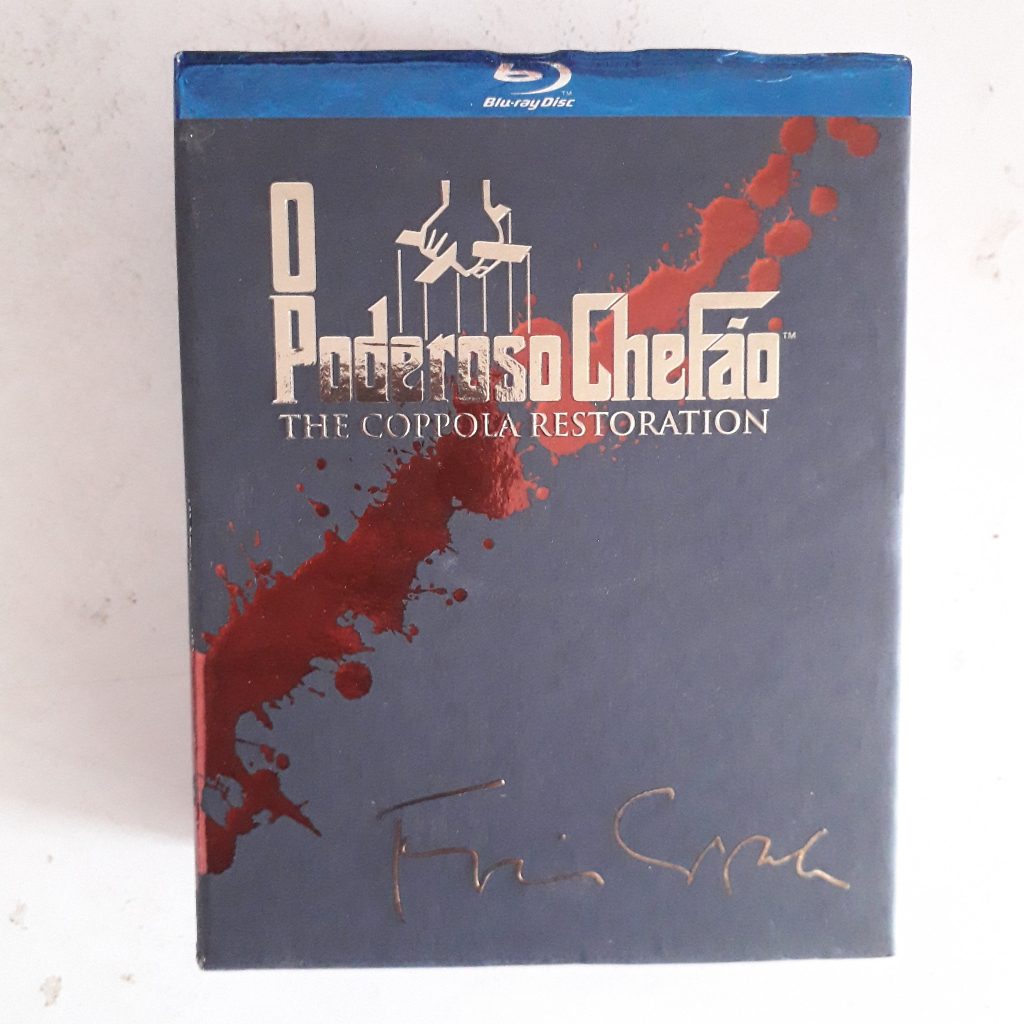 Box 4 Blu-ray O Poderoso Chefão - The Coppola Restoration | Shopee Brasil