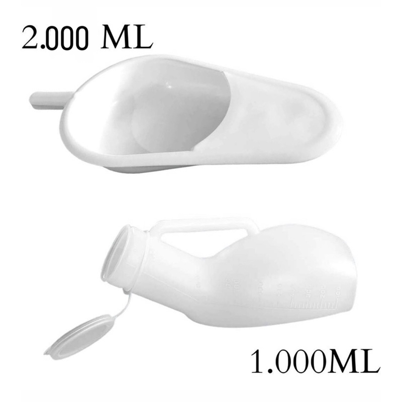 kit comadre plástica e papagaio plástico urinol | Shopee Brasil