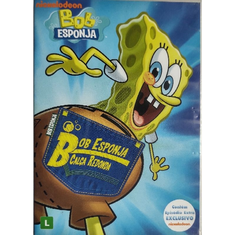 Dvd Bob Esponja Calça Redonda | Shopee Brasil