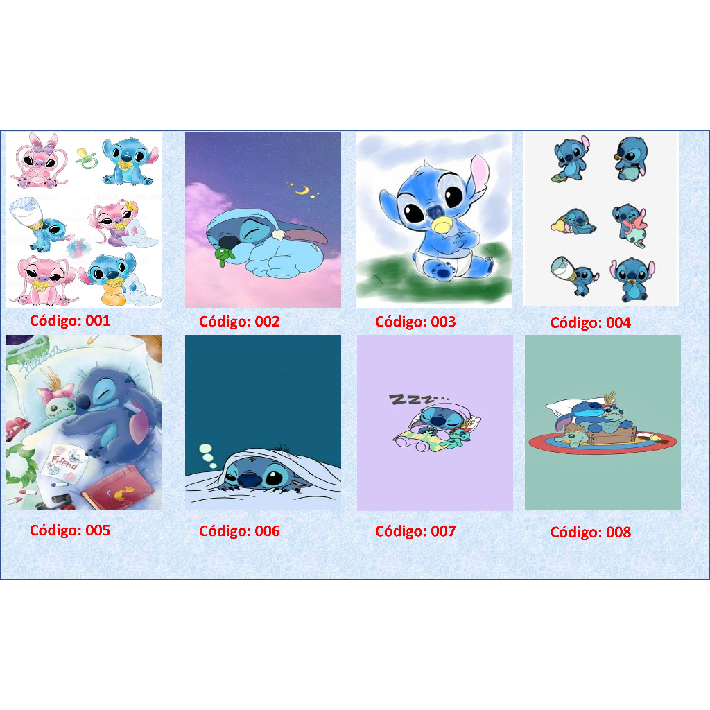 Lilo & Stitch - pasta 5 - Placa decorativa em MDF | Shopee Brasil