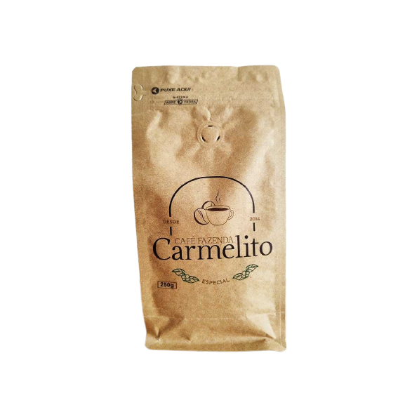 Café Carmelito Selecionado - 250g - Moído e Torrado - Aroma: Cereja ...