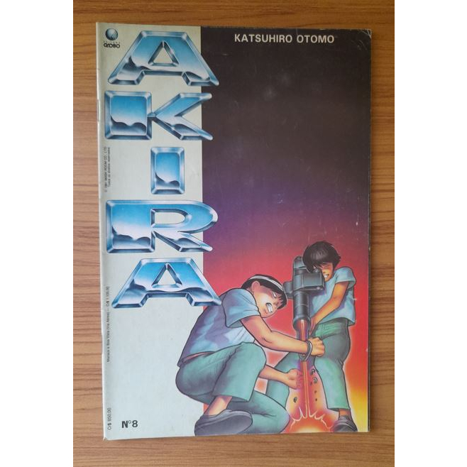 HQ Akira No. 8 - Editora Globo - Katsuhiro Otomo | Shopee Brasil