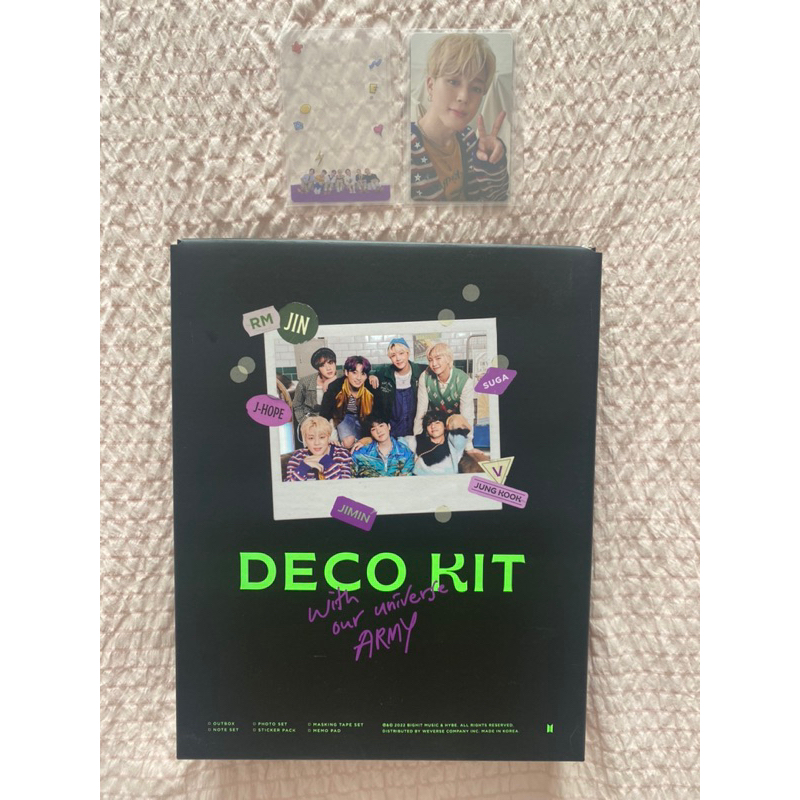 BTS Deco Kit - Completo (Jimin) | Shopee Brasil