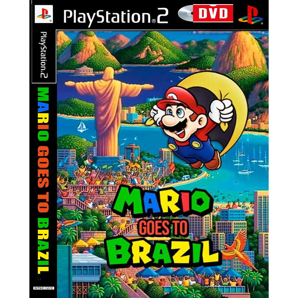 Mario Goes To Brazil Versão Playstation 2 | Shopee Brasil