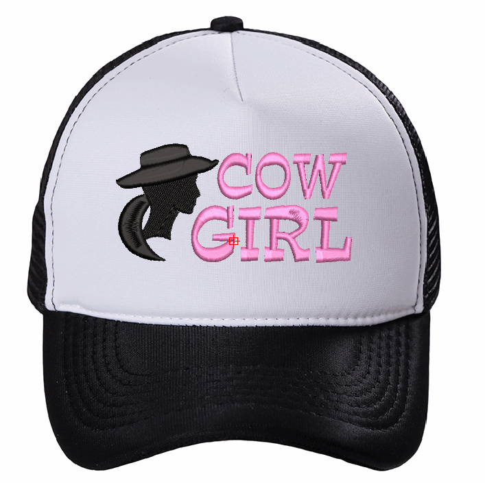 BONE COW GRL Bordado | Shopee Brasil