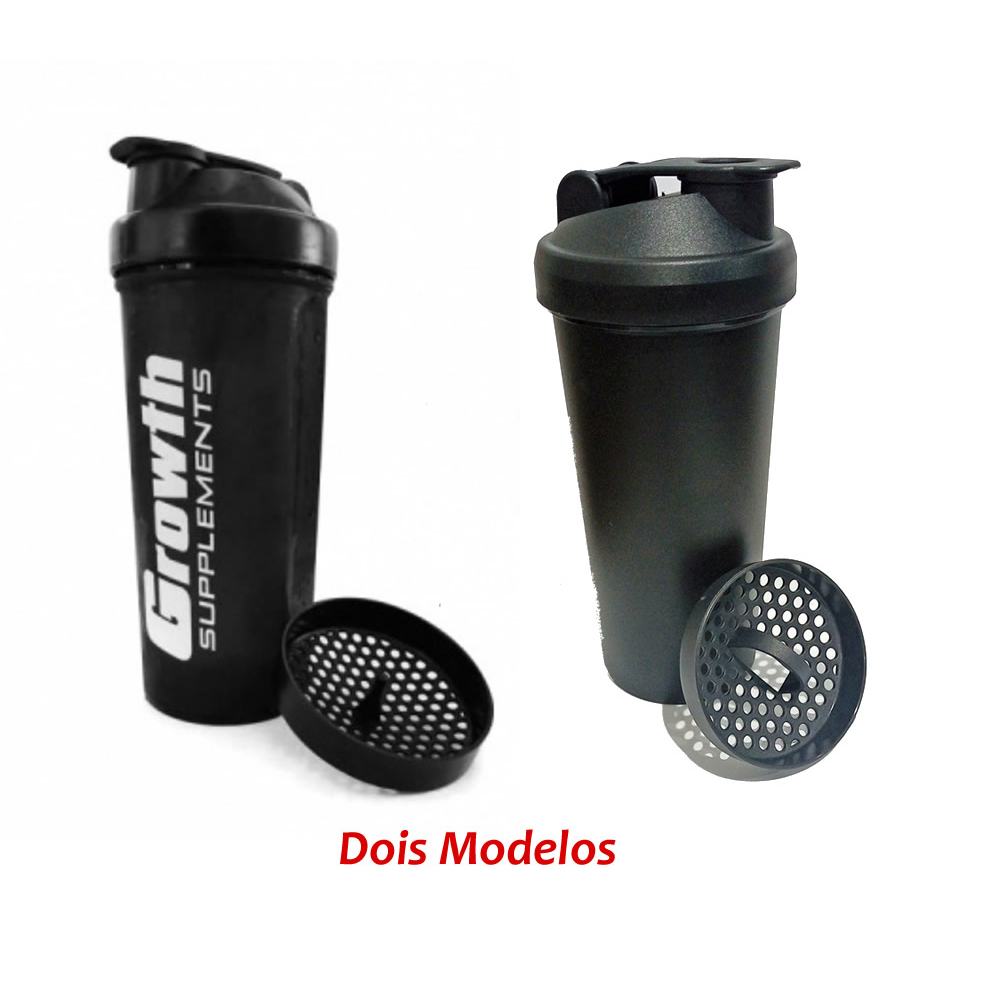 Coqueteleira 600ml Shakeira Academia Shake Copo com Peneira | Shopee Brasil