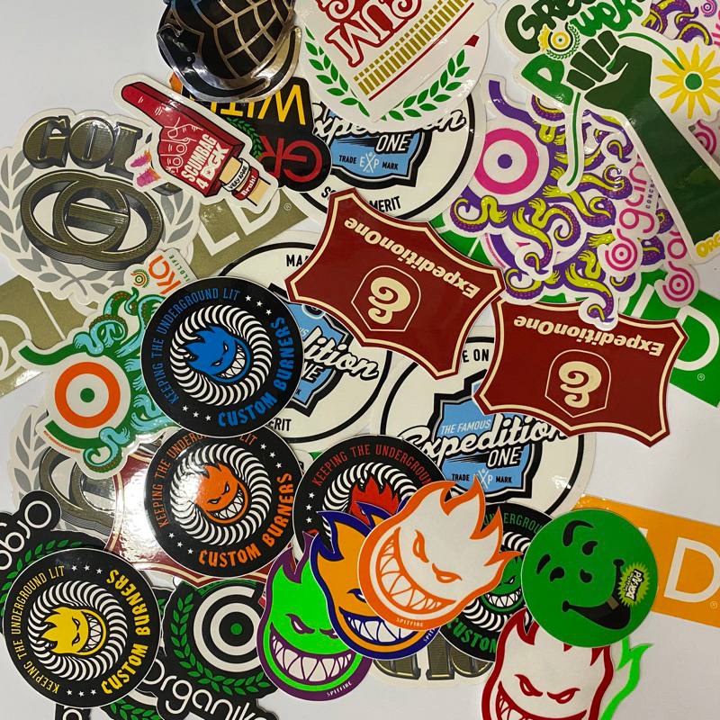 Adesivo de skate importado Spitfire , DGK , GOLD e muitos outros ...