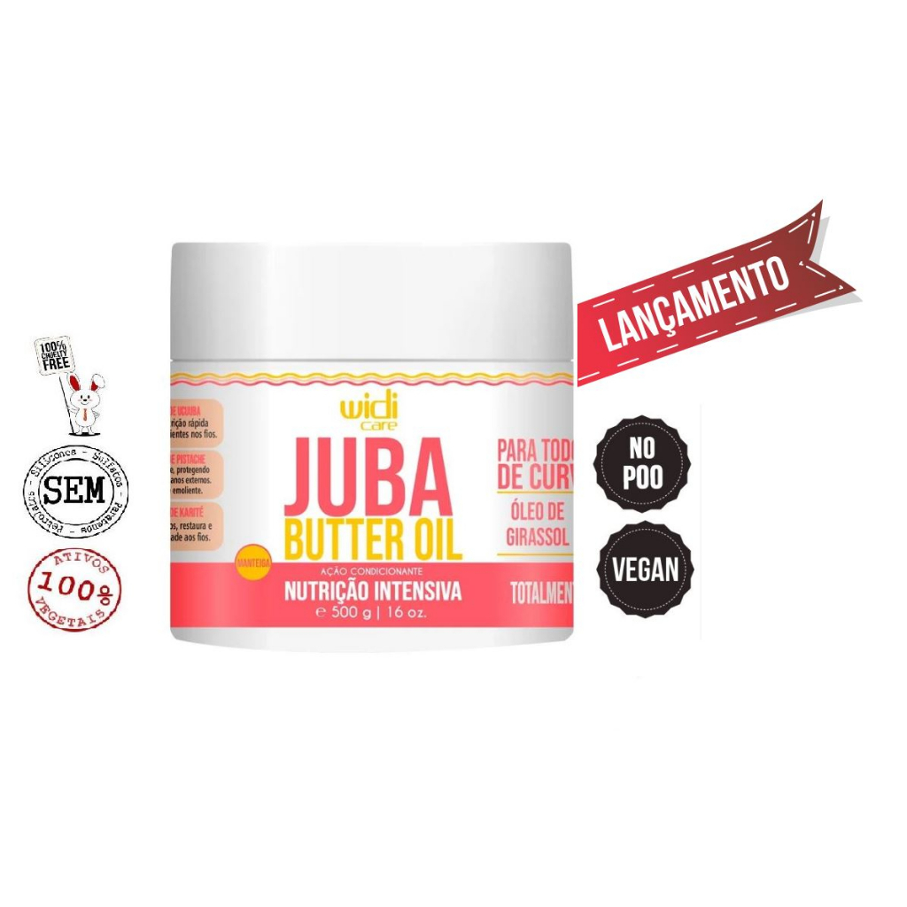 Juba Butter Oil - Tratamento Capilar Intensivo Condicionante - 500G ...