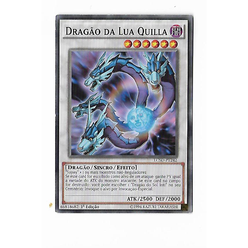 Yu-Gi-Oh Dragão da Lua Quilla - Comum | Shopee Brasil