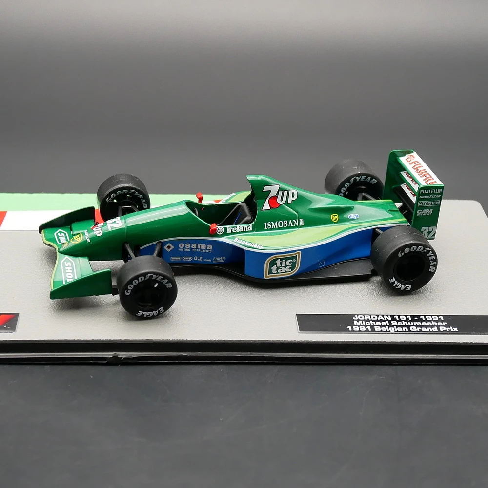 Jordan 191 1991 Michael Schumacher Formula 1 Miniatura 1:43 | Shopee Brasil