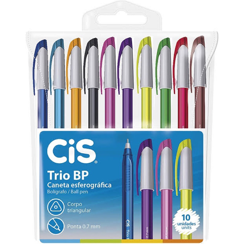 Kit de canetas cis trio bp | Shopee Brasil
