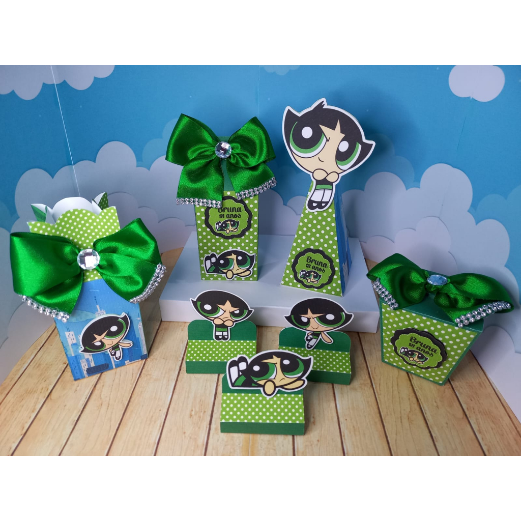 Kit Festa Personalizados Docinho (Super Poderosas) - Lembrancinhas ...