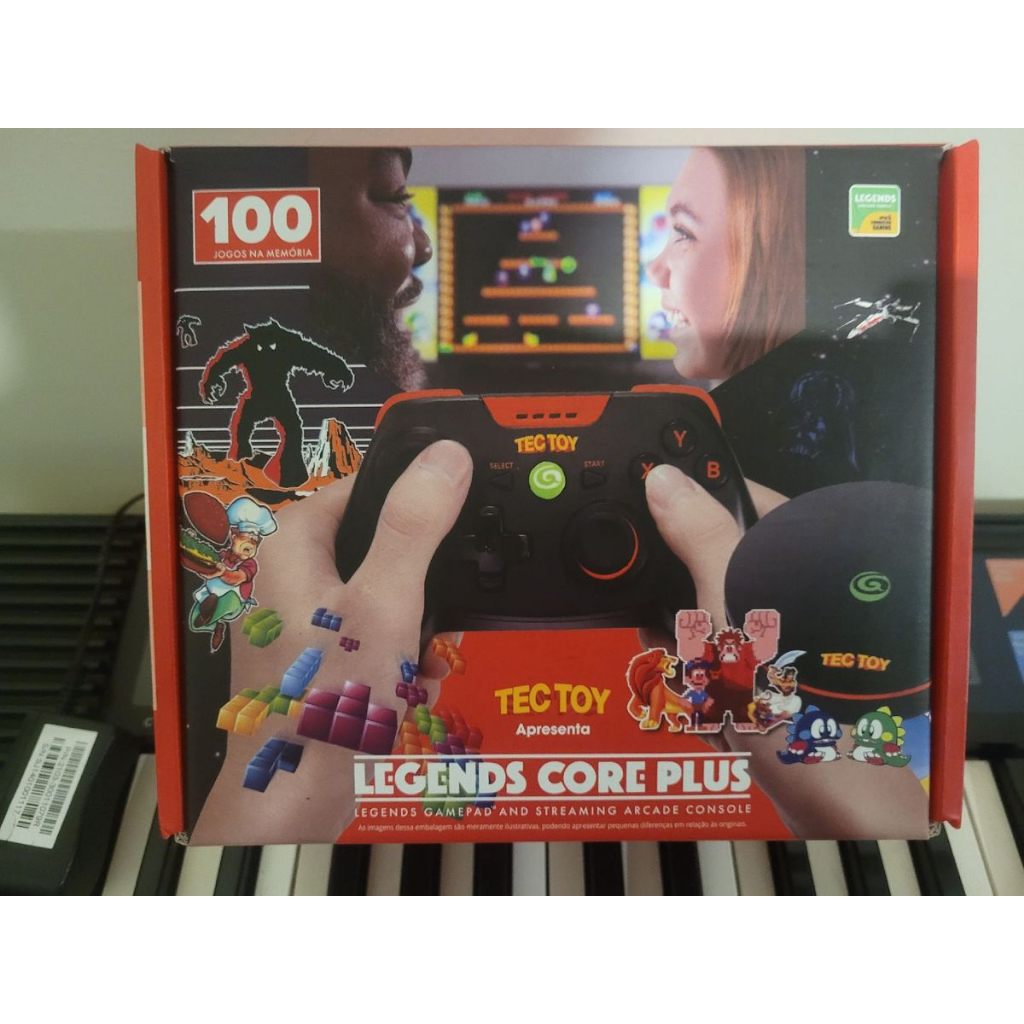 Videogame - Console Tectoy - Legends Core Plus + Pendrive Com Jogos ...