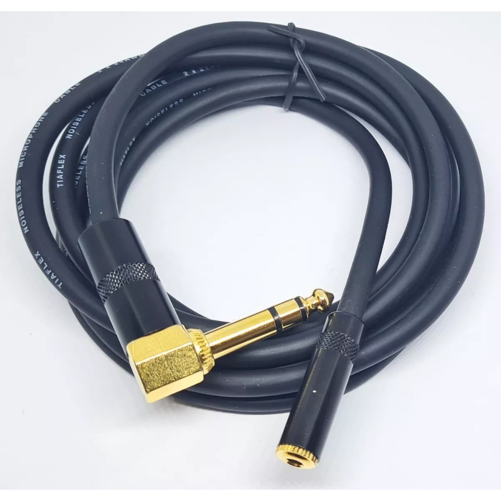 Cabo Adaptador Extensor P2 Femea P10 Stereo 90 Graus Fone De Ouvido ...