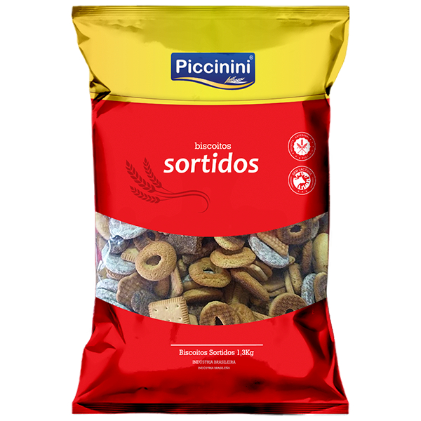 Biscoito Sortido Familiar 1,2kg - Piccinini | Shopee Brasil