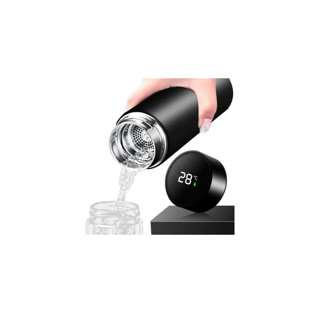 Garrafa Led Display De Temperatura 480Ml | Shopee Brasil