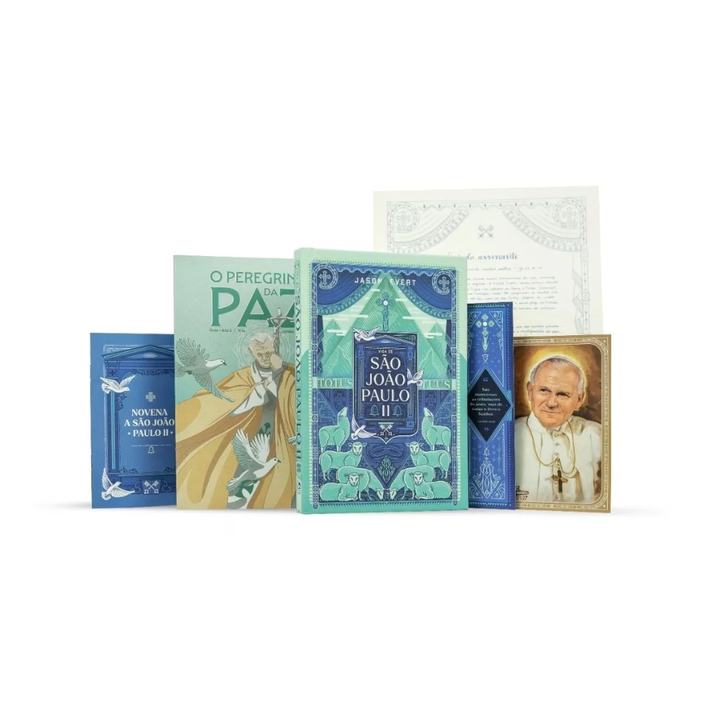 Livro Vida De São João Paulo II - MBC - [box] - Novo | Shopee Brasil