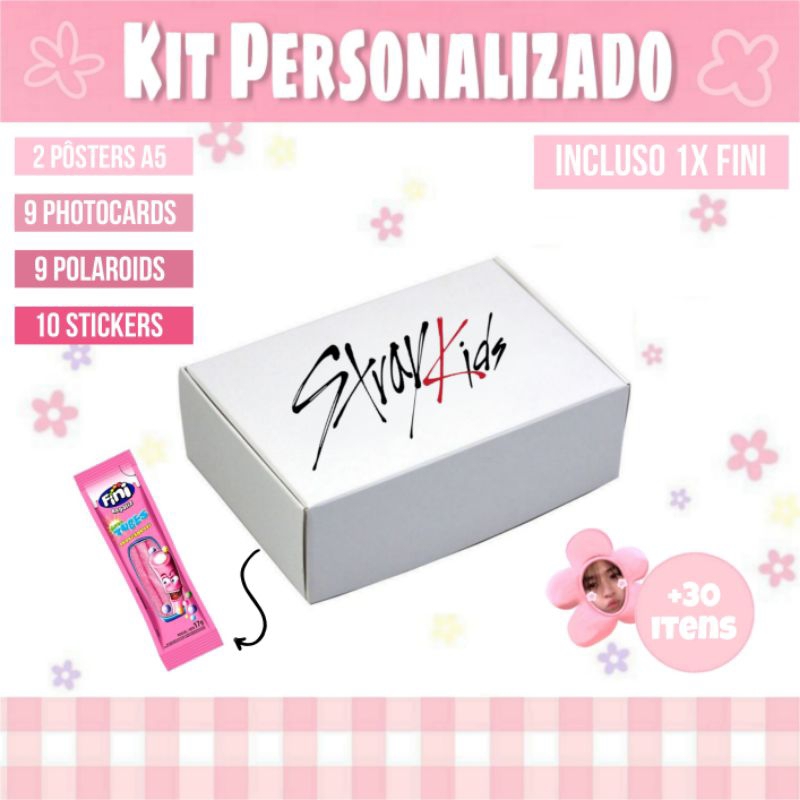 KIT PERSONALIZADO STRAY KIDS fanmade 30 itens | Shopee Brasil