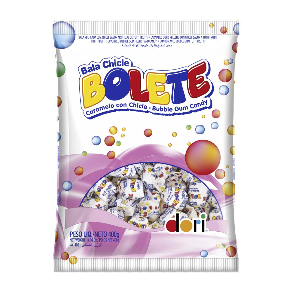 Bala c/ Chiclete Bolete 400g | Shopee Brasil