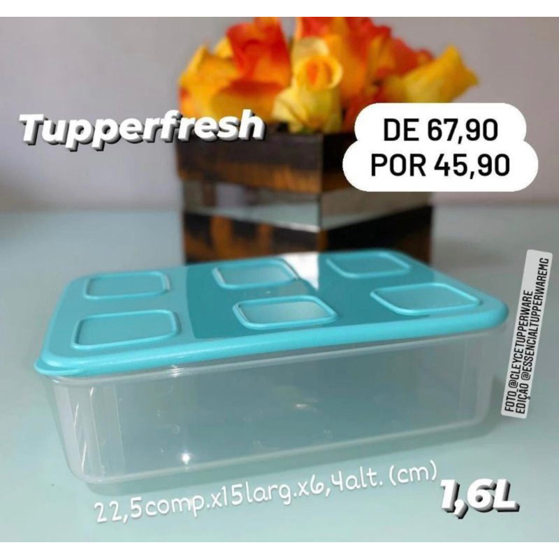 Tupperware Tupper Fresh 1,6l | Shopee Brasil