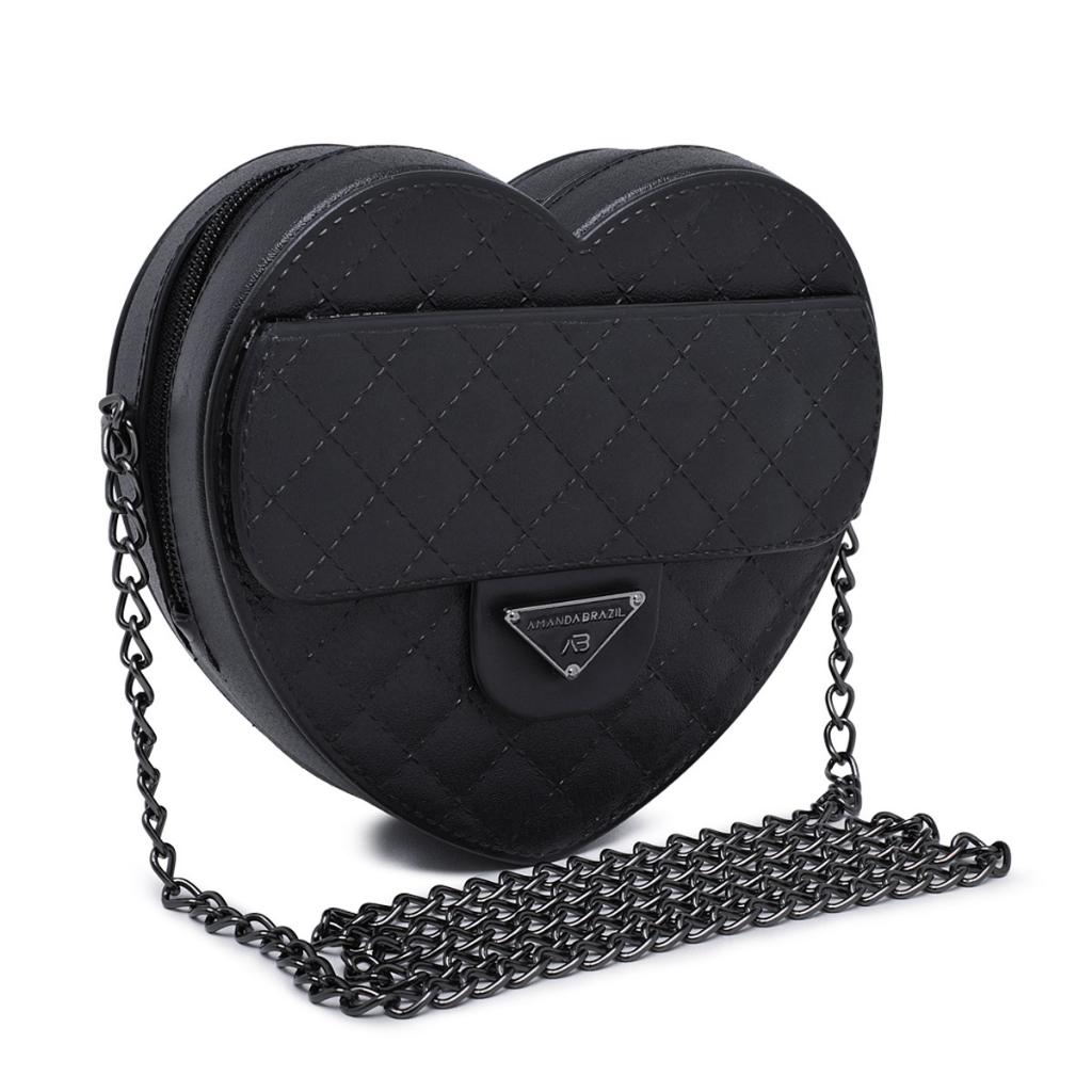 Bolsa transversal com alça de corrente Amanda brazil injetada promoção ...