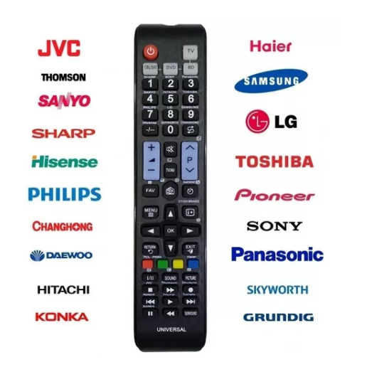 Controle Universal Para Tv Todas As Marcas Smart Universal | Shopee Brasil