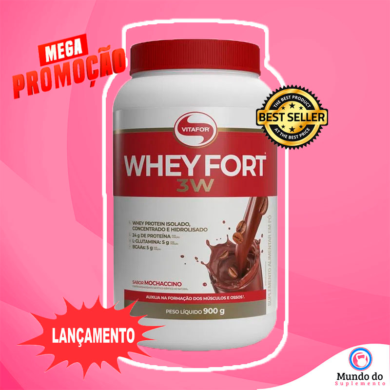 Whey Fort 3w 900g Vitafor Shopee Brasil