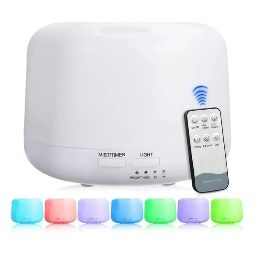 Difusor Aromatizador Com Led 7 Cores 300ml Pronto Entrega | Shopee Brasil