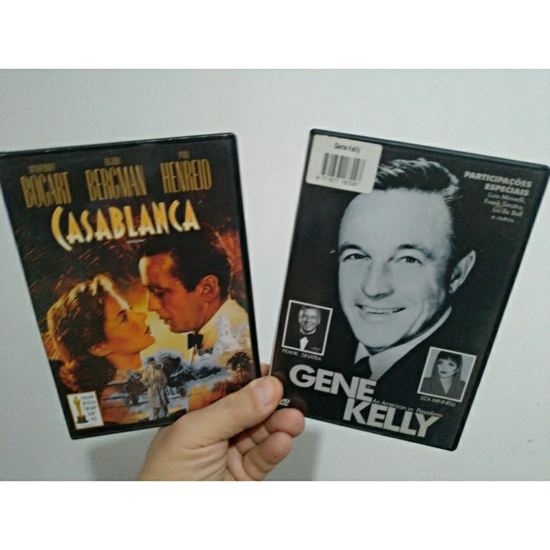 Dvds Filmes clássicos originais: Casablanca e Gene Kelly raridade ...