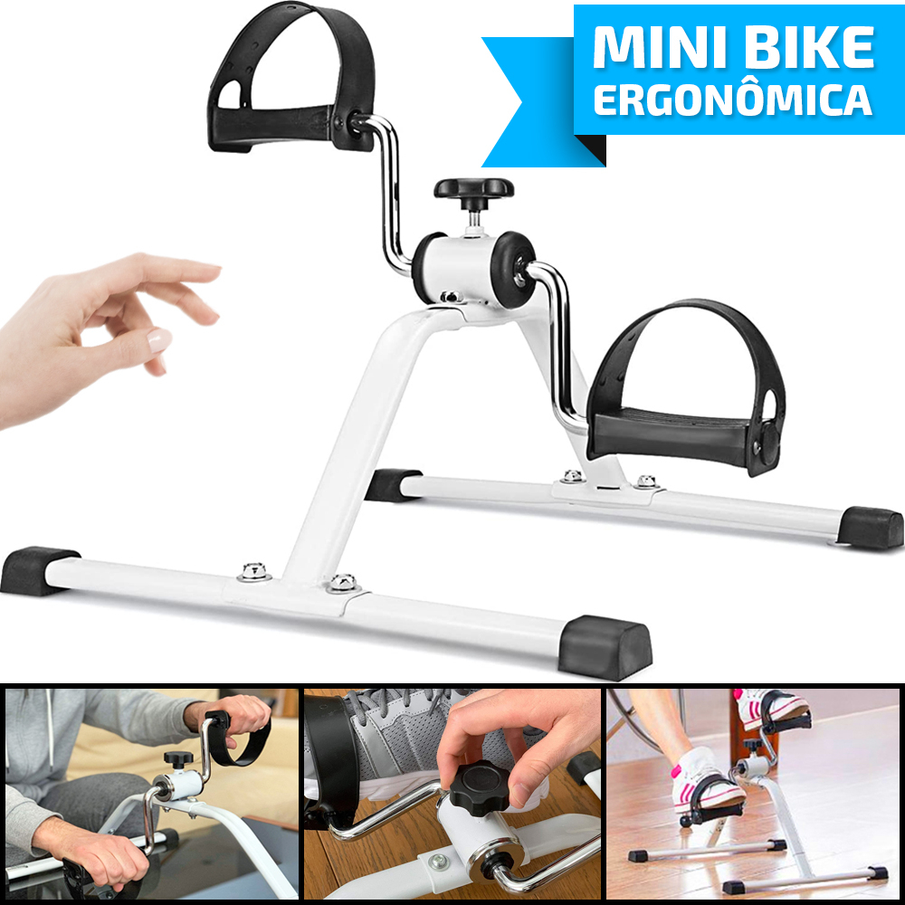 Mini Bike Ergométrica Bicicleta Portátil Fisioterapia Exercícios ...