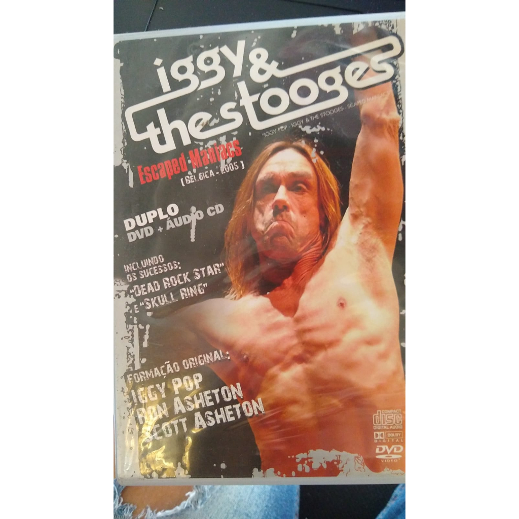 DVD iggy e thes tooges escaped maniacs 1089 | Shopee Brasil