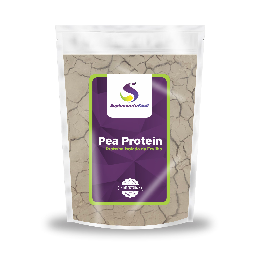 Proteína Isolada da Ervilha - Pea Protein 1kg - Proteína Vegana ...