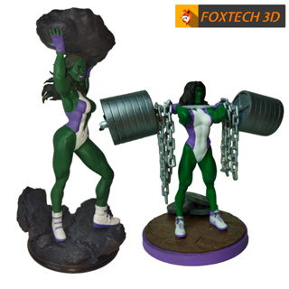 Action Figure She-Hulk Bodybuilder Levantando Peso Da Marvel MCU Serie ...