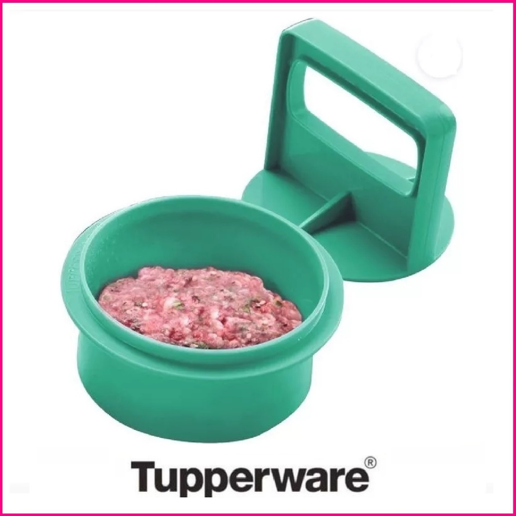 Tupperware | Hambúrguer Presto Burger 9cm Molde e Prensa Cor Turquesa ...