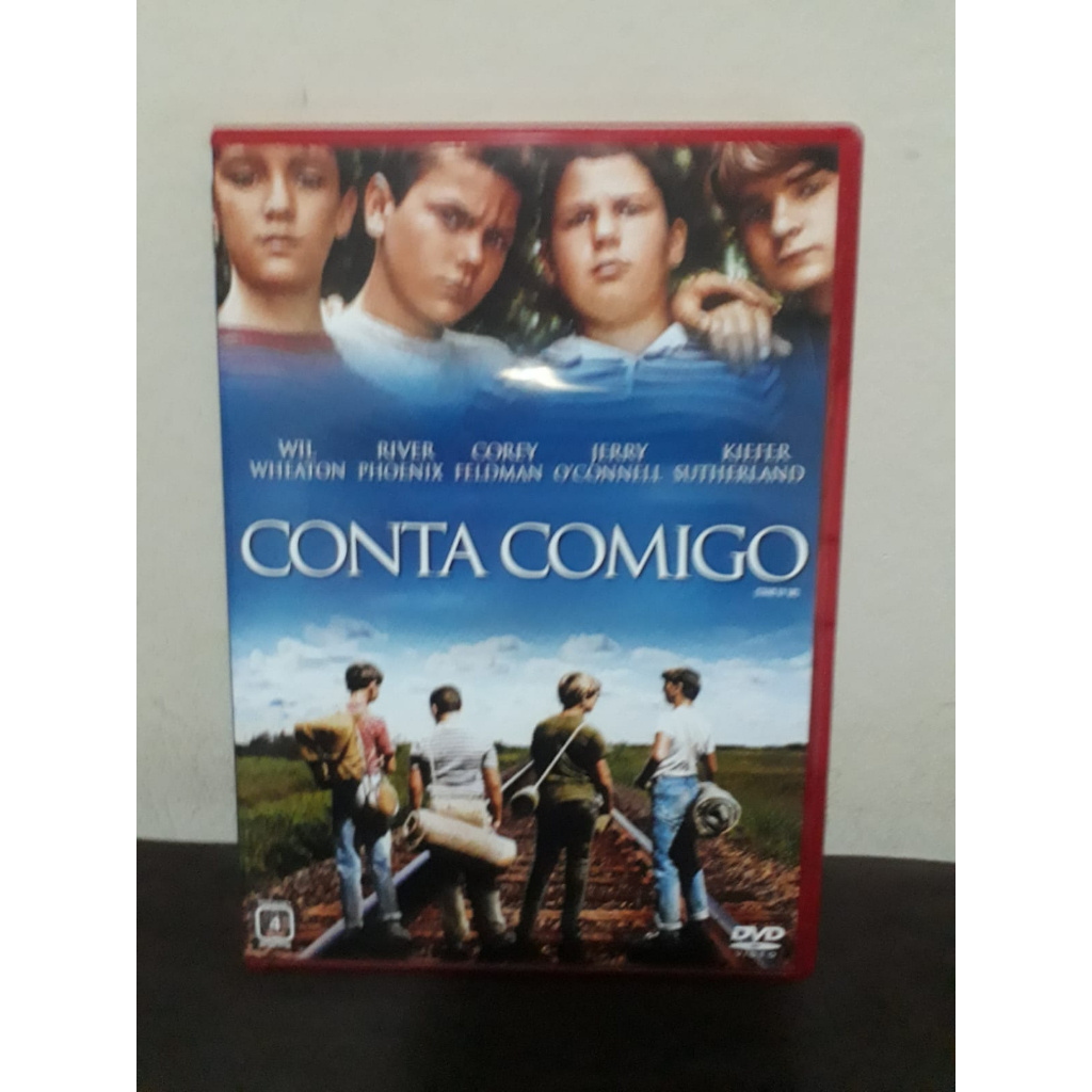 Dvd Conta Comigo 1986 Corey Feldman River Phoenix Original Usado