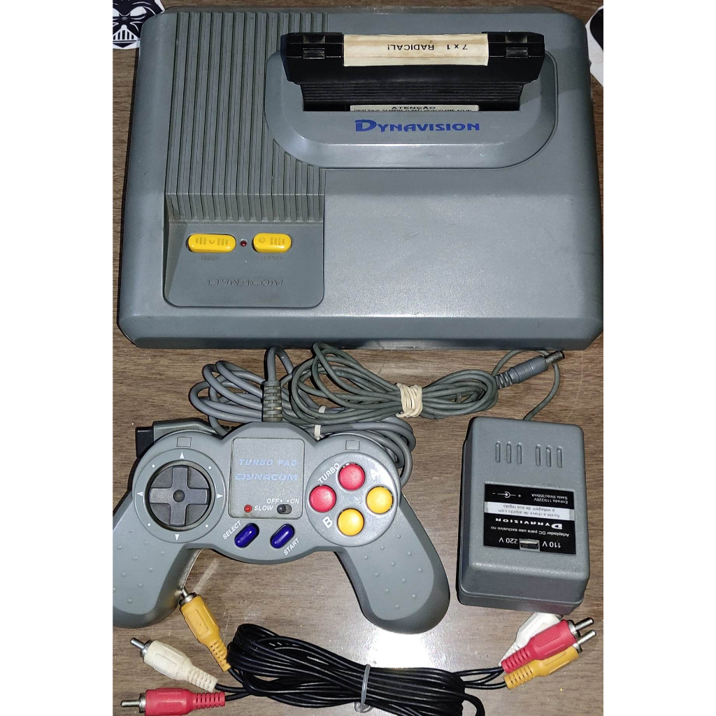 Console Dynavision Dynacom Completo Funcionando original 100%! | Shopee Brasil